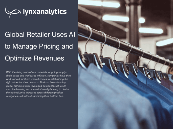 How a global retailer uses AI to manage pricing and optimize revenues